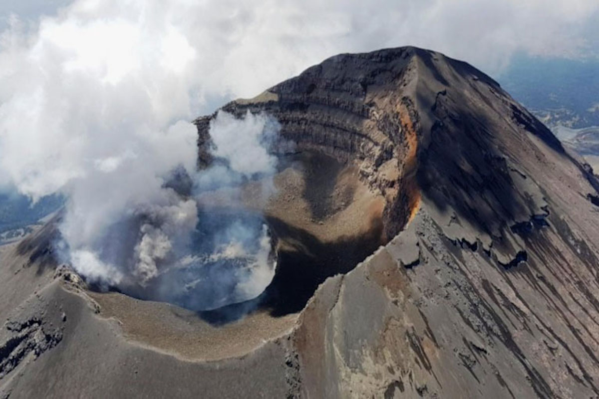 EMITE VOLCÁN 239 EXHALACIONES ACOMPAÑADAS DE VAPOR DE AGUA, GASES ...