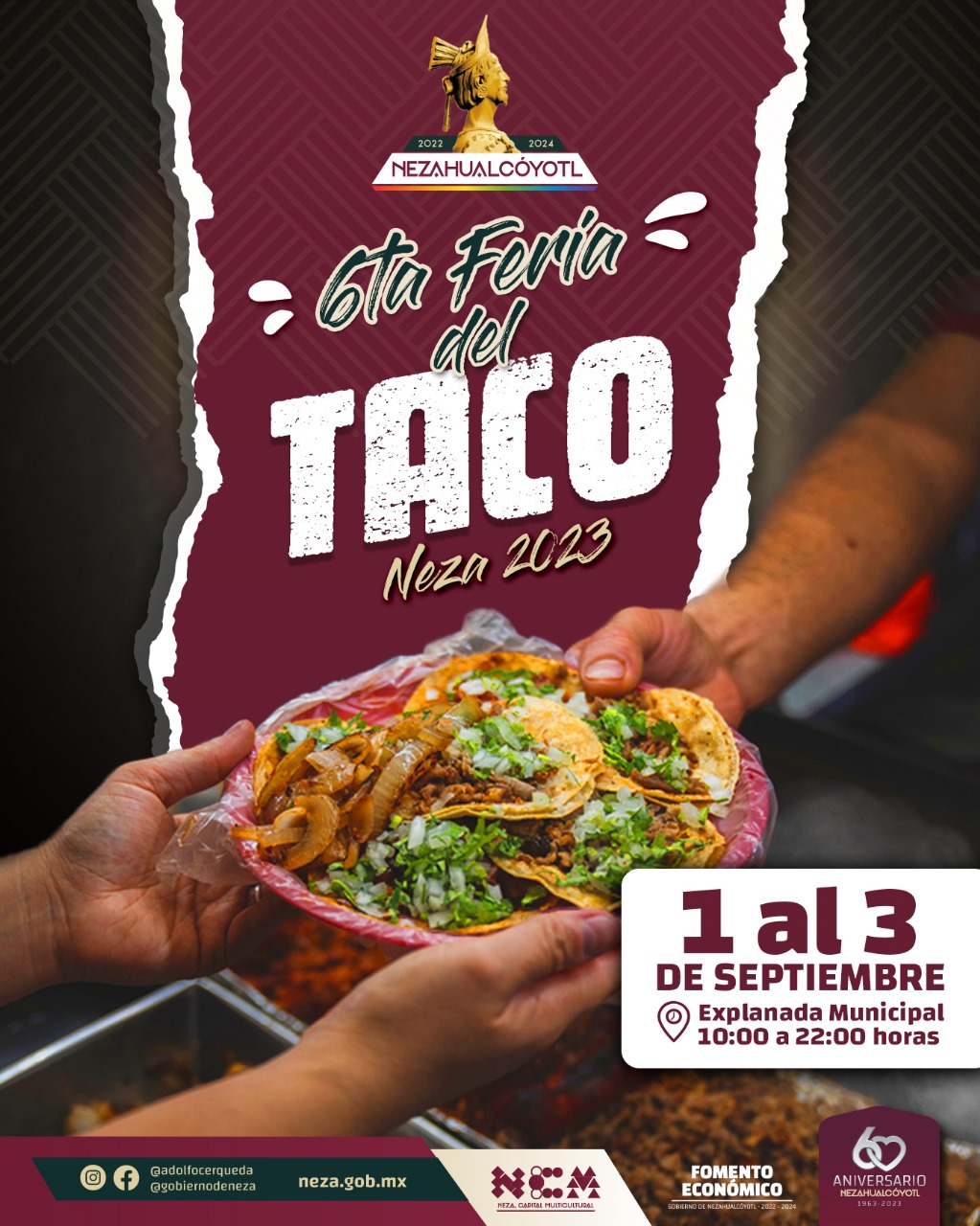Participarán más de 100 taquerías y taqueros en la feria N.6 del taco ...