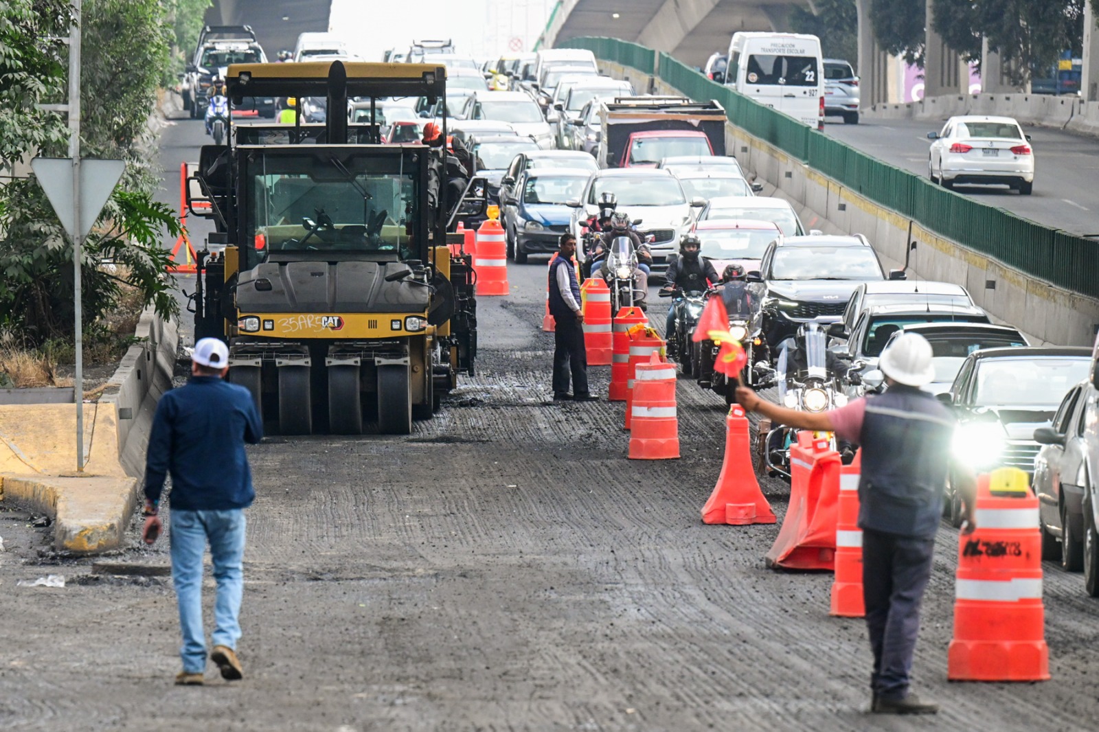 Gobierno del Edoméx avanza en la reconstrucción del Periférico Norte ...
