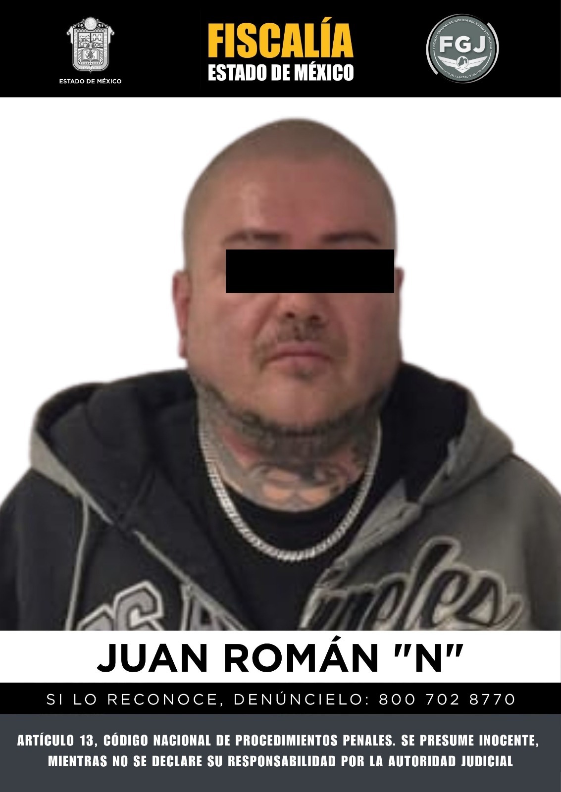 FISCALÍA EDOMÉX OBTIENE VINCULACIÓN A PROCESO CONTRA INDIVIDUO ...